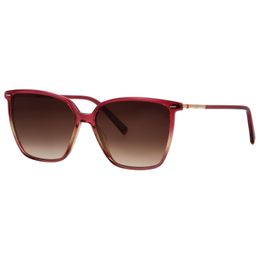 HUMPHREY&acute;S eyewear Sonnenbrille HUMPHREY&acute;S EYEWEAR "HUMPHREY&acute;S eyewear Sonnenbrille", Damen, mauve haze, apricot verlauf, Sonnenbrillen Sonnenbrille