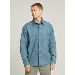 G-Star Raw Langarmshirt G-STAR "Regular Denim Hemd", Herren, Gr. L, faded breeze, Obermaterial: 100% Baumwolle, Shirts Langarmshirt