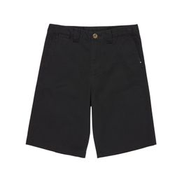 Chinoshorts Element "Howland Work 18.9", M&auml;dchen, Gr. 10(140-148cm), schwarz (flint schwarz), Obermaterial: 60% Baumwolle, 40% Microfaser;, Hosen Chinoshorts