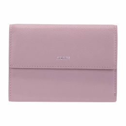 JOOP! Geldb&ouml;rse JOOP "lantea cosma purse mh10f", Damen, violet ice, Ziegenleder, Basic, Kleinlederwaren, aus Ziegenleder, mit weichem Innenmaterial aus Baumwolle