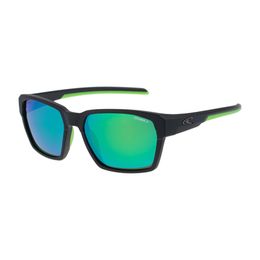 O`Neill Sonnenbrille O'NEILL "O'Neill Sonnenbrille", Herren, schwarz matt, gr&uuml;n, Sonnenbrillen Sonnenbrille