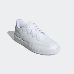 Sneaker adidas Sportswear "COURTBLOCK", Herren, Gr. 42, wei&szlig; (cloud wei&szlig;, cloud wei&szlig;, cloud wei&szlig;), Synthetik, Schuhe Sneaker