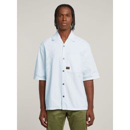 G-Star Raw Langarmshirt G-STAR "Track Relaxed Hemd", Herren, Gr. XS, beached faded seasalt, Obermaterial: 100% Baumwolle, Shirts Langarmshirt