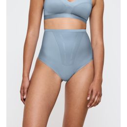 Shapingstring Triumph "Shape Smart", Damen, Gr. XL, chambray, Microtouch, Obermaterial: 54% Elasthan, 46% Polyamid, k&ouml;rpernah, Unterhosen, formend, leicht, nahtlos, elastisch, mit Power-Mesh-Zonen