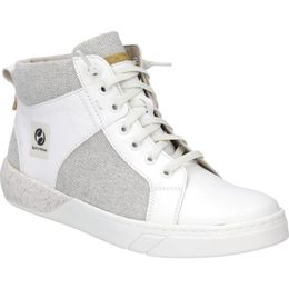 Sneaker Josef Seibel "Wilma 01, weiss-kombi", Damen, Gr. 38, wei&szlig; (wei&szlig;, kombi), Obermaterial: 80% Rindsleder Leather cow. 20% Textilmaterial TEXMAT., Schuhe Sneaker