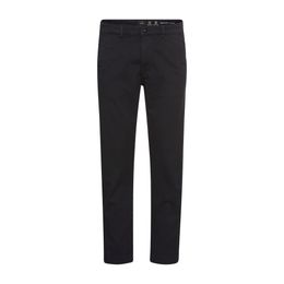 Chinohose Camel Active, Herren, Gr. 36, L&auml;nge 36, blau (schwarz navy), Web, Obermaterial: 84% Baumwolle, 15% Polyester, 1% Elasthan, unifarben, regular fit kn&ouml;chellang, Hosen Chinohose, mit Taschen