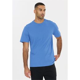 Funktionsshirt NOU "Highmore V2", Herren, Gr. 4XL, hellblau, blau, 100% Baumwolle, unifarben, normal, Rundhals, Shirts Funktionsshirt, Schmucklos