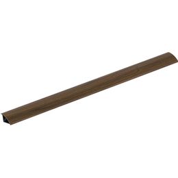 Abschlussleiste KOCHSTATION "Wandabschlussleisten", walnuss braun, 400cm, MDF-Tr&auml;gerplatte, Wandabschlussleisten, in verschiedenen Breiten, St&auml;rke 3,1 cm