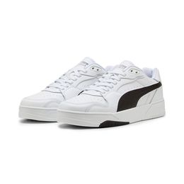 Sneaker Puma "RBD BREAK LOW", Damen, Gr. 39, Puma wei&szlig;, Puma schwarz, Leder, mehrfarbig, Schuhe Sneaker, f&uuml;r sportlichen Streetstyle, mit Leder-Obermaterial