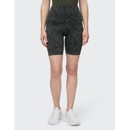 Trainingsshorts Venice Beach "CAMELIA", Damen, Gr. S (38), N-Gr, aop line art, Obermaterial: 75% Polyamid, 25% Elasthan, Hosen