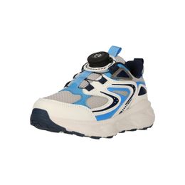 Sneaker ZIGZAG "Sagunto", M&auml;dchen, Gr. 28, wei&szlig;, blau, Kunstfaser, Polyurethane, Schuhe Sneaker, Lichter