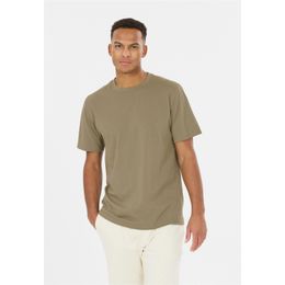 Funktionsshirt NOU "Highmore V2", Herren, Gr. 4XL, gr&uuml;n, olivgr&uuml;n, 100% Baumwolle, unifarben, normal, Rundhals, Shirts Funktionsshirt, Schmucklos