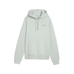 Kapuzensweatshirt Puma "ESS SMALL NO 1 LOGO COMFORT HOODIE FL S", Damen, Gr. L, crme de mint, Fleece, Obermaterial: 66% Baumwolle, 34% Polyester, unifarben, comfort fit normal, angesetztes B&uuml;ndchen, Sweatshirts, mit Kapuze, mit K&auml;ngurutasche
