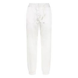 Jogginghose Philipp Plein "Cady Jogging Trousers Cargo Fit", M&auml;dchen, Gr. S, US-Gr&ouml;&szlig;en, 01of, sanftes wei&szlig;, Stoff: 96% Polyester, 4% Elasthan. Futter: 65% Polyester, 35% Baumwolle, Hosen Jogginghose