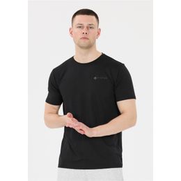 Funktionsshirt Virtus "Jokers V3", Herren, Gr. L, schwarz, 86% Polyester, 10% Viskose, 4% Elasthan, unifarben, normal, Rundhals, Shirts Funktionsshirt, mit praktischer Quick-Dry-Funktion