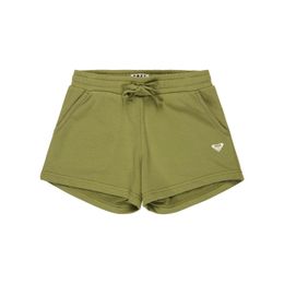 Sweatshorts Roxy "Surf Feeling Terry", M&auml;dchen, Gr. 10(140-148cm), oil gr&uuml;n, Obermaterial: 60% Baumwolle, 40% Microfaser;, Hosen Sweatshorts