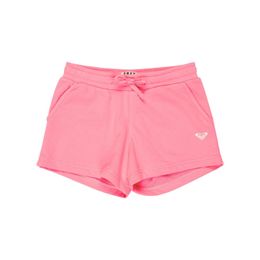 Sweatshorts Roxy "Surf Feeling Terry", M&auml;dchen, Gr. 10(140-148cm), plumeria, Obermaterial: 60% Baumwolle, 40% Microfaser;, Hosen Sweatshorts