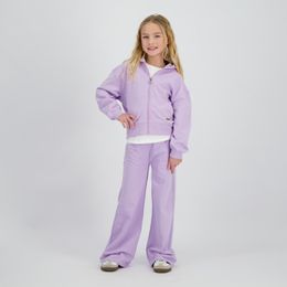 Sweathose Vingino, M&auml;dchen, Gr. 140, N-Gr, lila lavendel, Sweatware, Obermaterial: 100% Baumwolle, unifarben, normal lang, Hosen Sweathose, mit ausgestelltem Bein und Gummizug, for Girls