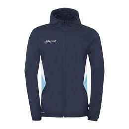 Trainingsjacke Uhlsport "Trainingsjacke Equipe 29 Multi Hood", Herren, Gr. 4XL, blau (marine, skyblau, wei&szlig;), Obermaterial: 100% Polyester Pol. recyc.., Jacken Trainingsjacke