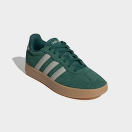 Sneaker adidas Sportswear "BARREDA", Herren, Gr. 42, collegiate gr&uuml;n, halo gr&uuml;n, gum 3, Leder, Synthetik, Schuhe Sneaker, inspiriert vom Design des adidas handball spezial