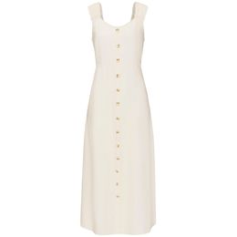 Lascana Damen Maxikleid, creme, Gr&ouml;&szlig;e 40