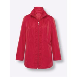WITT Damen Jacke mit gerafften Eins&auml;tzen, erdbeere, Gr&ouml;&szlig;e 46