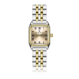 Quarzuhr PHILIPP BLANC "PD6-B294S", gold, silber, Armbanduhren, Damen, Quarzuhr