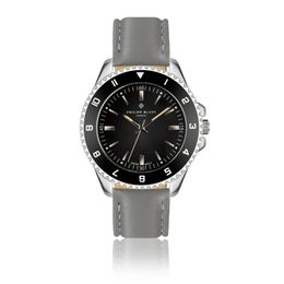 Quarzuhr PHILIPP BLANC "PA8-S140S", grau, Armbanduhren, Herren, Quarzuhr