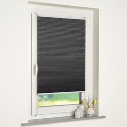 Wabenplissee Liedeco "Liedeco Wabenplissee &ndash; Tageslichtqualit&auml;t, blickdicht", grau, B:90cm H:210cm, Plissees, Tageslichdurchl&auml;ssig, blickdicht, Einfache Montage ohne Bohren