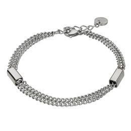 Armband PHILIPP BLANC "PBA43SS", silber, Armb&auml;nder, Herren, 22cm, Edelstahl, Armband