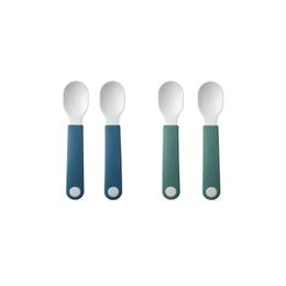 Kinderbesteck Mepal "Lernl&ouml;ffel Mio 4er Set bunt", bunt, 4, Essbesteck-Sets, Sp&uuml;lmaschinengeeignet