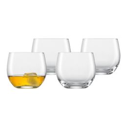 Schott Zwiesel Whiskyglas SCHOTT-ZWIESEL "Whiskybecher For you 400 ml 4er Set transparent", bunt (transparent), B:9,5cm H:8,5cm &Oslash;:9,5cm, Glas, Trinkgef&auml;&szlig;e, Whiskyglas, Sp&uuml;lmaschinengeeignet