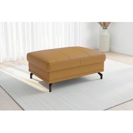 Sit & More Polsterhocker SIT & MORE "Chelsea", curry, B:103cm H:45cm T:69cm, Hocker, Polsterhocker, mit praktischen Stauraum