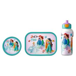 Lunchbox Mepal "Lunchset Campus 3er Set", bunt (disney princess), B:2cm H:2cm L:2cm, ABS-Kunststoff, Lebensmittelaufbewahrungsbeh&auml;lter, Lunchbox