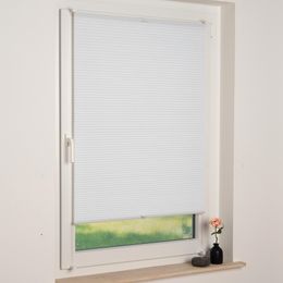 Wabenplissee Liedeco "Liedeco Wabenplissee &ndash; Tageslichtqualit&auml;t, blickdicht", wei&szlig;, B:65cm H:130cm, Plissees, Tageslichdurchl&auml;ssig, blickdicht, Einfache Montage ohne Bohren