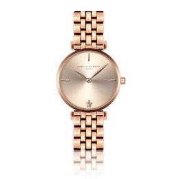 Quarzuhr AMELIA PARKER "AC1-B084R", rose gold, Armbanduhren, Damen, Quarzuhr