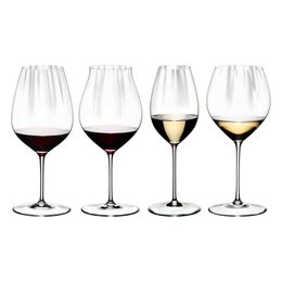 Gl&auml;ser-Set "Verkostungsgl&auml;ser Performance 4er Set transparent", bunt (transparent), B:2cm H:2cm, Glas, RIEDEL THE WINE GLASS COMPANY, Trinkgef&auml;&szlig;e, Sp&uuml;lmaschinengeeignet