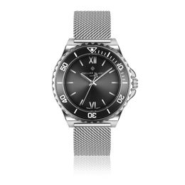 Quarzuhr PHILIPP BLANC "PD2-B010S", silber, Armbanduhren, Herren, Quarzuhr
