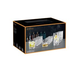 Gl&auml;ser-Set Nachtmann "Bargl&auml;ser Noblesse 18er Set transparent", bunt (transparent), B:2cm H:2cm, Glas, Trinkgef&auml;&szlig;e, Erh&ouml;hte Bruchfestigkeit, sp&uuml;lmaschinenfest, brillant und klar