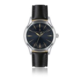 Quarzuhr PHILIPP BLANC "PC9-S010S", schwarz, Armbanduhren, Herren, Quarzuhr