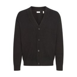 !Solid Strickjacke SOLID "Strickjacke SDNalli", Herren, Gr. XL, schwarz (true schwarz), Obermaterial: 100% Baumwolle CO., Strickjacken Strickjacke