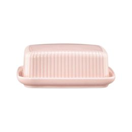 Butterdose Seltmann Weiden "Butterdose Amina f&uuml;r 250 g", rosa (ros&eacute;), B:14cm H:6,2cm L:17,5cm, Porzellan, Lebensmittelaufbewahrungsbeh&auml;lter, Sp&uuml;lmaschinenfest, Mikrowellensicher, Ofenfest