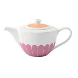 Villeroy & Boch Teekanne VILLEROY & BOCH "bunt", bunt, B:15,5cm H:14cm, Kannen, Sp&uuml;lmaschinenfest, Mikrowellensicher