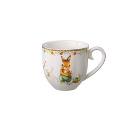 Villeroy & Boch Becher VILLEROY & BOCH "Becher Easter Edition 2026 390 ml bunt", bunt, B:10cm H:9,6cm &Oslash;:10cm, Porzellan, Trinkgef&auml;&szlig;e, Becher, Handw&auml;sche wird empfohlen