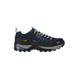 Wanderschuh CMP "Rigel Low", Herren, Gr. 40, blau (blau, schwarz), Obermaterial: 100% Nylon NY., Schuhe Wanderschuh