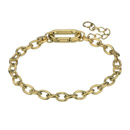 Armband MARC LAUDER "MBA18GG", gold, Armb&auml;nder, Damen, 20cm, Edelstahl, Armband