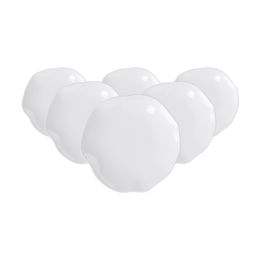 Villeroy & Boch Fr&uuml;hst&uuml;cksteller VILLEROY & BOCH "Fr&uuml;hst&uuml;cksteller Pura &oslash; 22 cm 6er Set wei&szlig;", wei&szlig;, B:22cm H:2,6cm L:22cm T:22cm &Oslash;:22cm, Speiseteller, Sp&uuml;lmaschinenfest, Mikrowellensicher