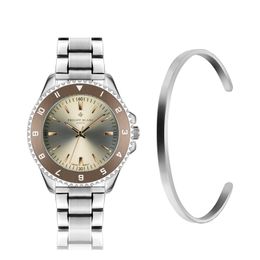 Quarzuhr PHILIPP BLANC "SPA7-1", silber, Armbanduhren, Herren, Quarzuhr