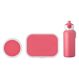 Lunchbox Mepal "Lunchset Campus 3er Set", pink, B:2cm H:2cm L:2cm, ABS-Kunststoff, Lebensmittelaufbewahrungsbeh&auml;lter, Lunchbox