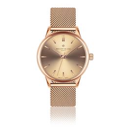 Quarzuhr PHILIPP BLANC "PB3-B028R", rose gold, Armbanduhren, Herren, Quarzuhr